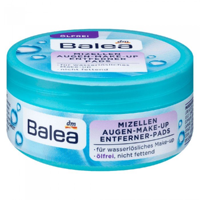 Balea Micellar Eye Makeup Remover Pads 50 pc |Veela Beauty | Veela ...