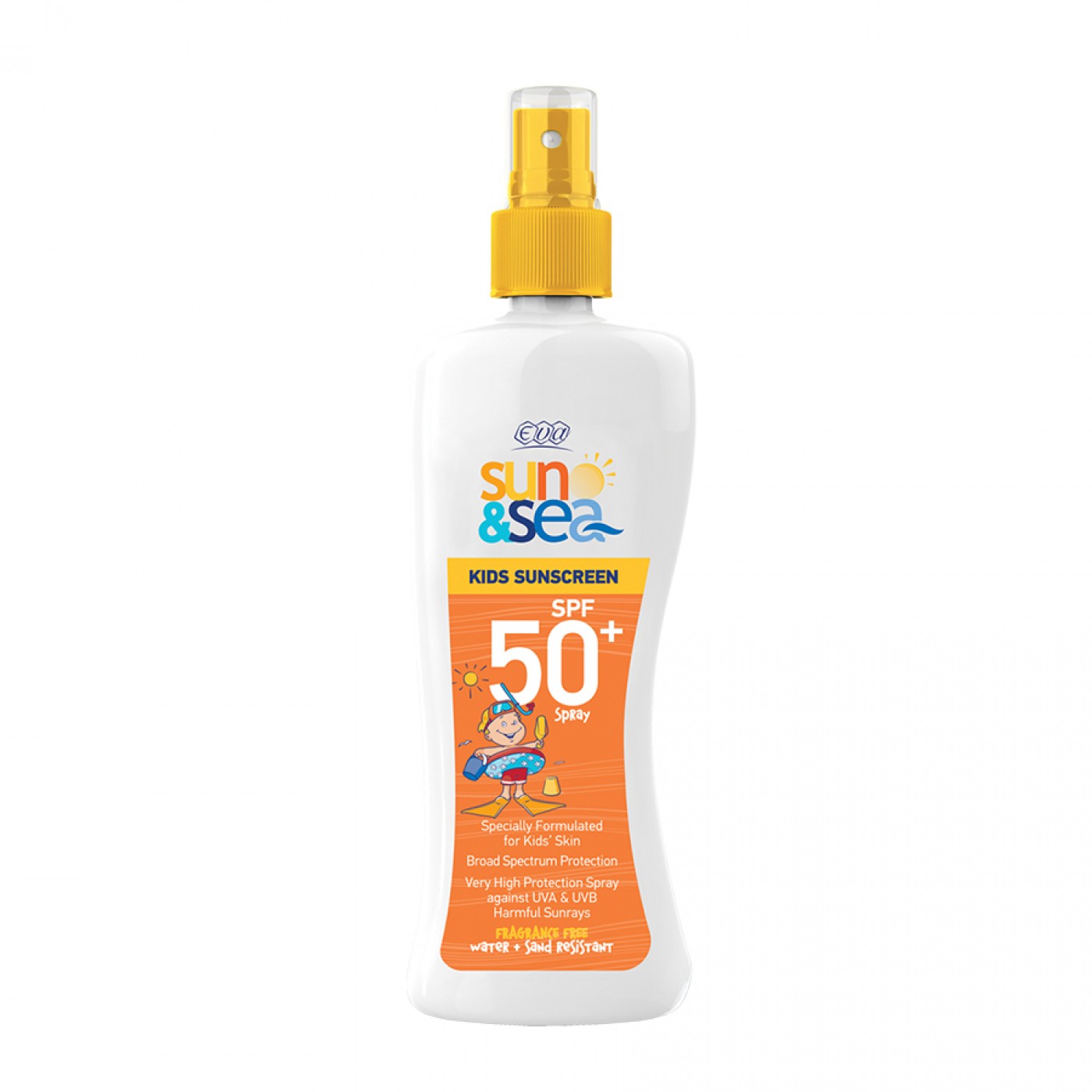 Eva Sun & Sea Sun Screen Spray For Kids SPF 50 200ml | Veela Beauty ...