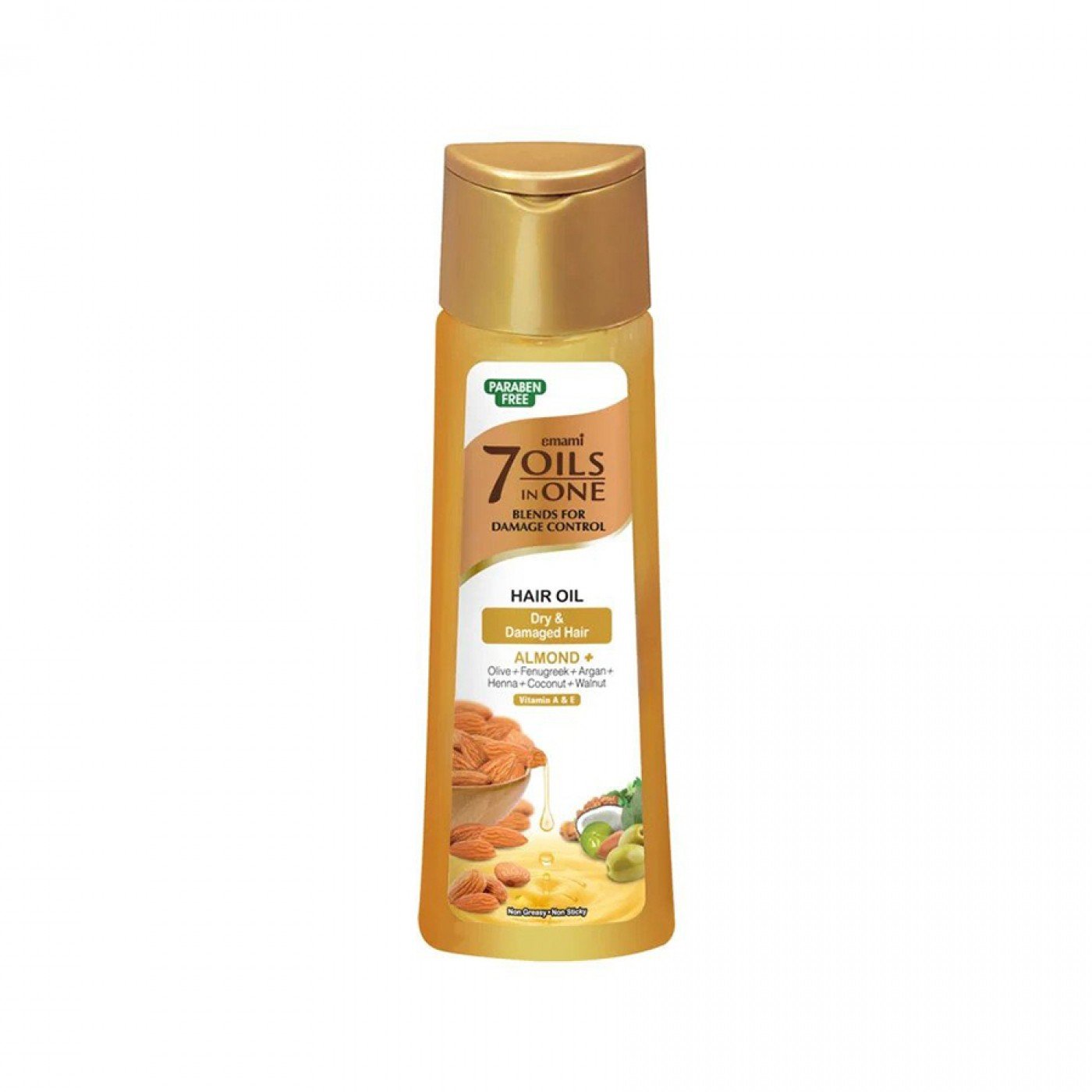 Emami 7 Oils In One Hair Oil Almond 100 ml | Veela Beauty - Let`s Glow Up
