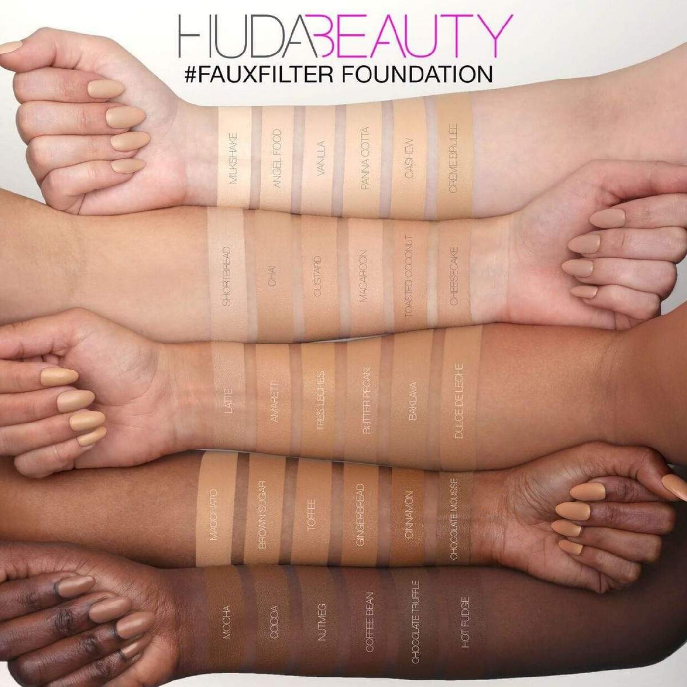 Huda Beauty Faux filter Foundation Vanilla 120B |Veela | Veela Beauty ...