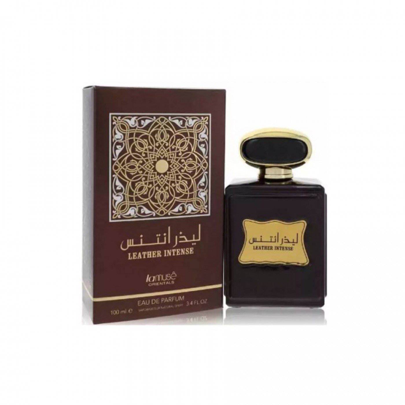 Lattafa EDP Leather Intense For Men 100ml | Veela Beauty - Let`s Glow Up