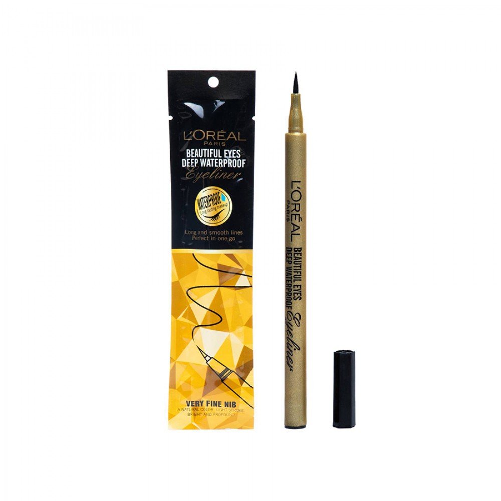 LOreal Paris Beautiful Eyes Deep Waterproof Eyeliner |Veela Beauty ...
