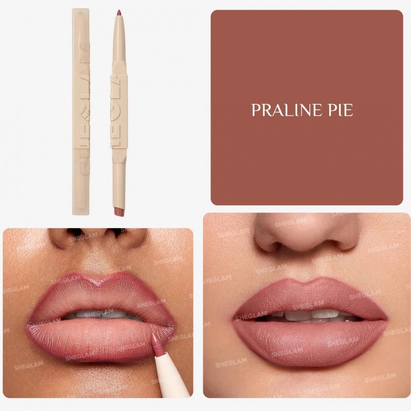 Sheglam Lip Colour & Lip Liner Duo 101 Praline Pie | فييلا بيوتي ...