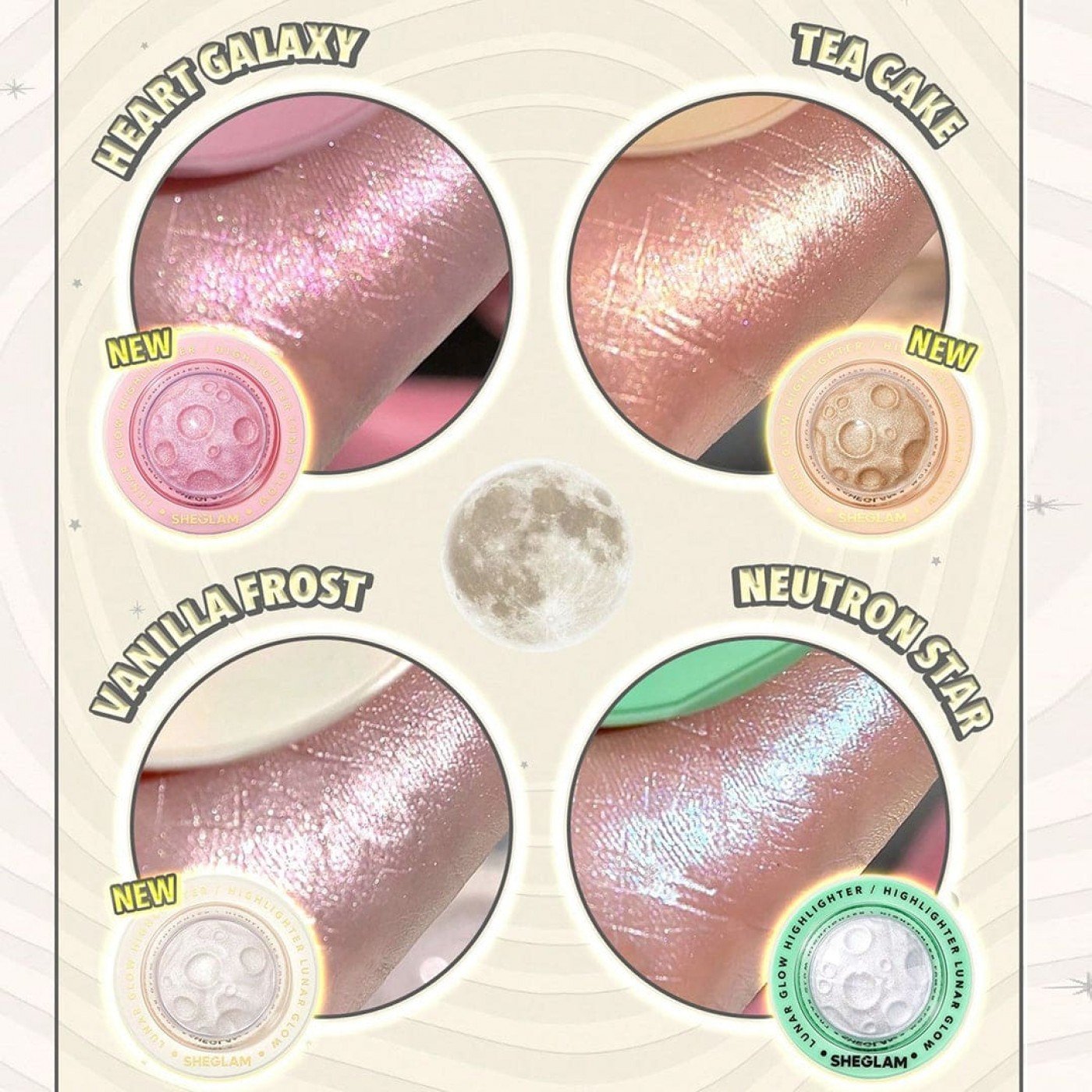 Sheglam Lunar Glow Highlighter Vanilla Frost | Veela Beauty - Let`s Glow Up